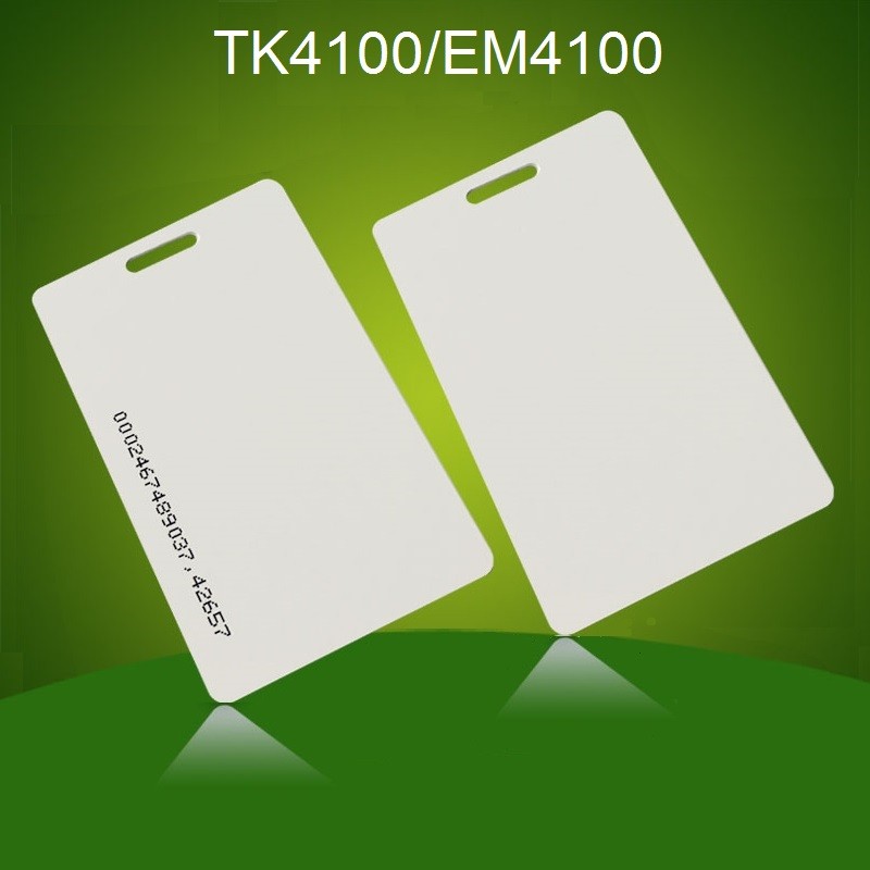 Jual 200PCS 125KHz TK4100/EM4100 RFID Proximity ID Card Access Control ...