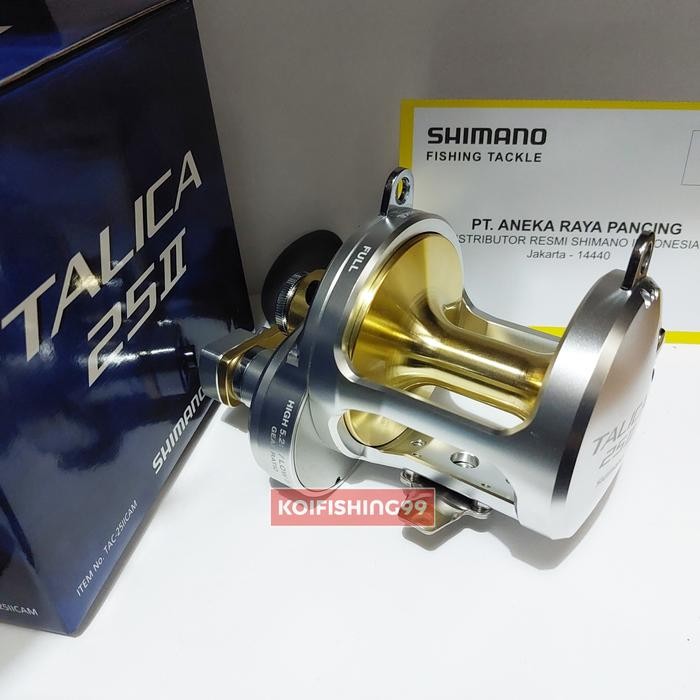 Jual Reel Trolling Shimano TALICA 25 II (2SPEED) | Shopee Indonesia