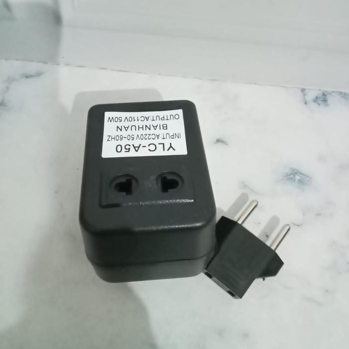 Jual Step Down 50Watt 220V to 110V (100-120V) Converter AC-AC 220V-110V ...
