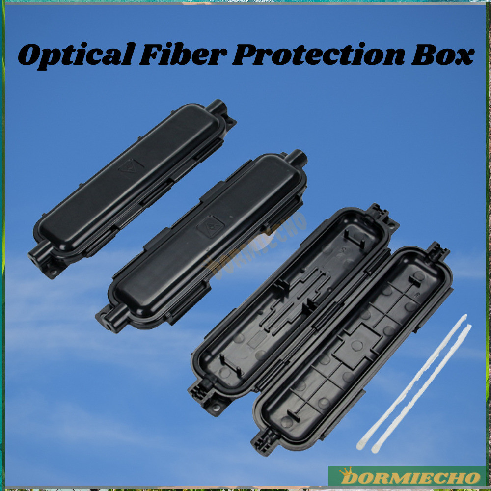 Jual New 10pcs Optical Fiber Protection Box Drop Cable Rotation Case ...