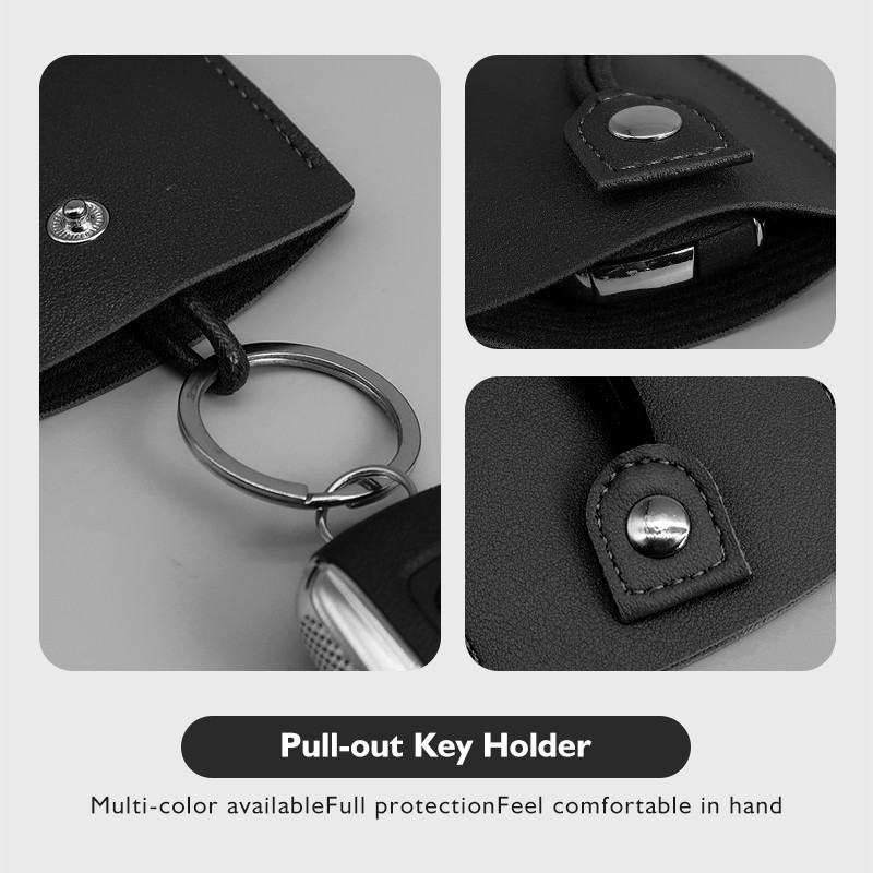 Jual IMPORT FOR BMW CAR KEY CASE LEATHER CREATIVE PULL OUT KEY CASE ...