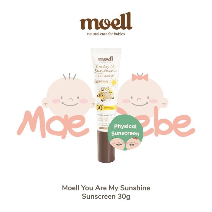 Jual Moell You Are My Sunshine Physical Sunscreen Mineral Sunblock ...