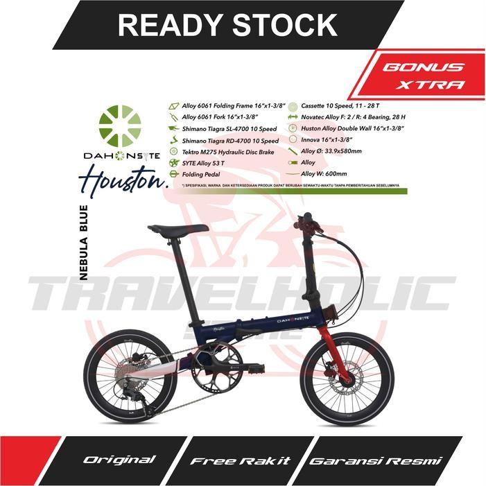 Jual Sepeda Lipat Alloy 16" Houston Dahon Syte By Pacific (Folding Bike ...
