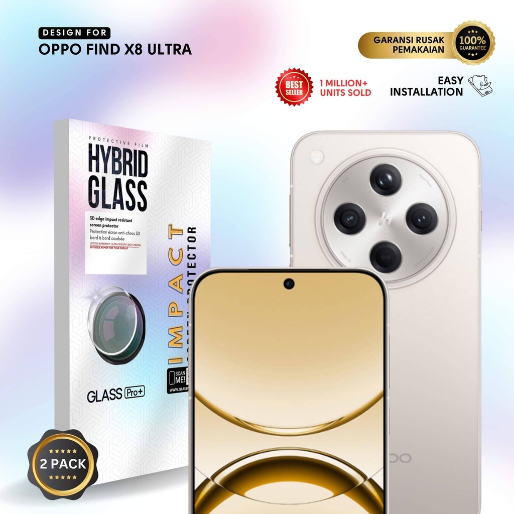 Jual GLASS PRO Camera OPPO FIND X8 ULTRA - Lens Protector Pelindung ...