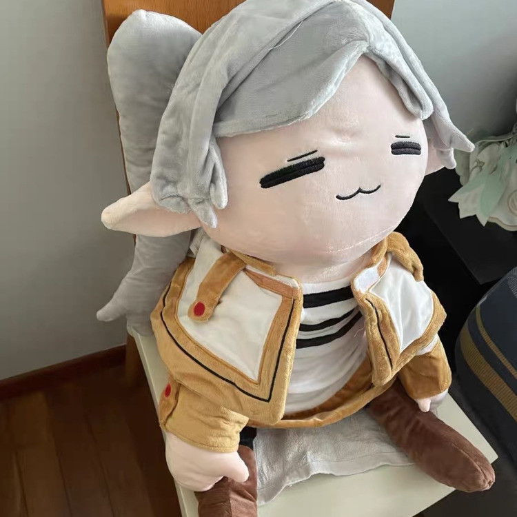 Jual 75cm Frieren: Beyond Journey's End Anime Role Frieren Shape Plush ...