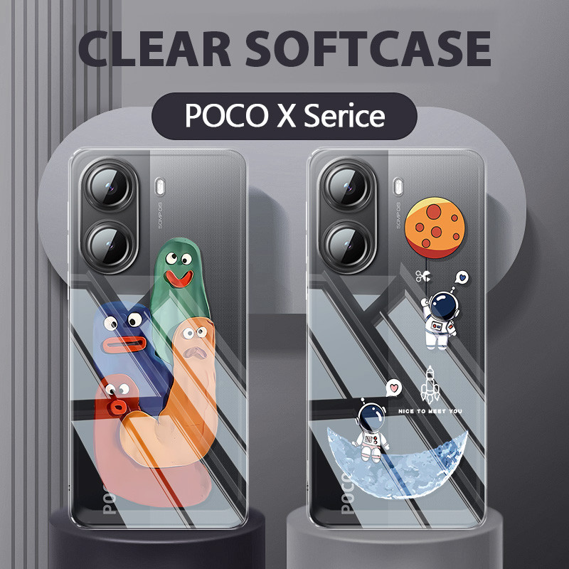 Jual Claymonstercowok Clear Soft Casing Poco X7 Pro 5G C71 C75 M3 M4 M6 ...