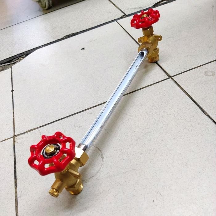 Jual Level Gauge / Water Gauge Kuningan 1/2" Inch X 30Cm / Sight Glass ...