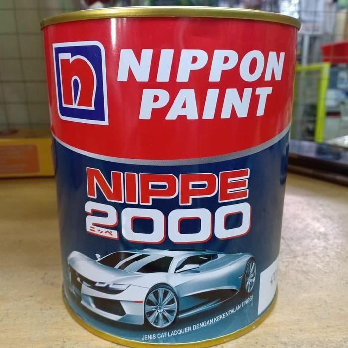 Jual Nippe Cat Duko 2000 NIPPON PAINT WARNA HITAM DOVE / FLAT BLACK ...