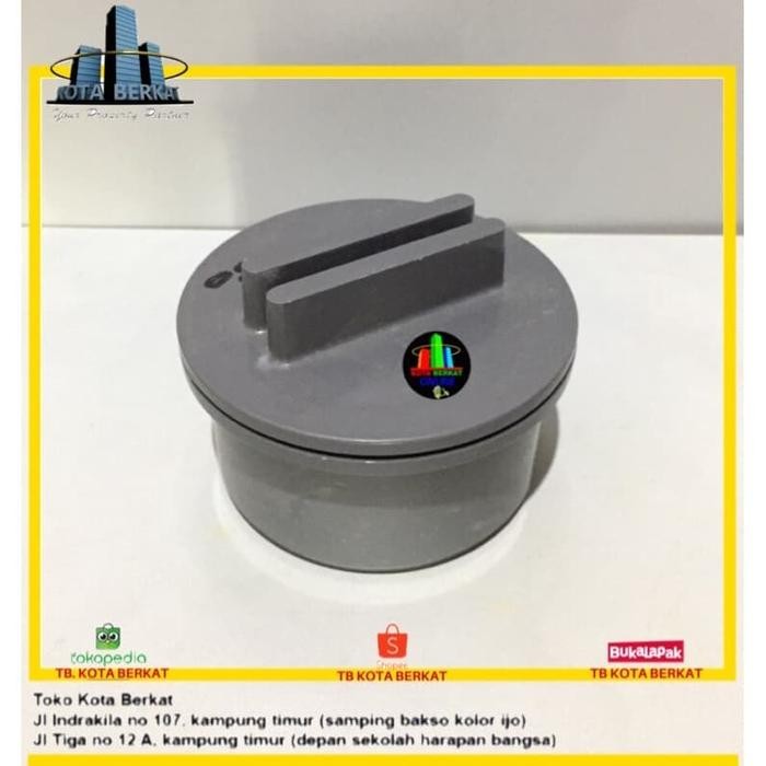 Jual CLEAN OUT/ PENUTUP LUBANG SALURAN PVC PVC 4" | Shopee Indonesia