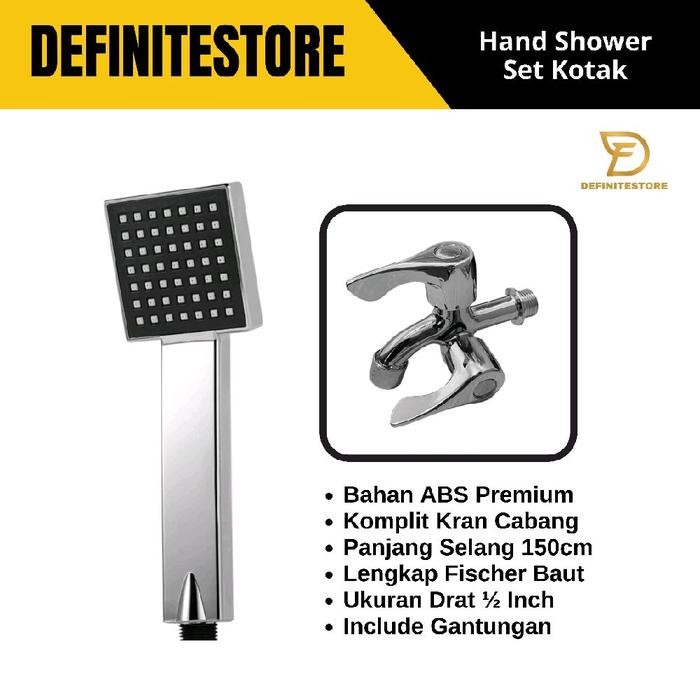 Jual Terbaru - Hand Shower Kamar Mandi Shower Set Mandi Komplit Keran ...