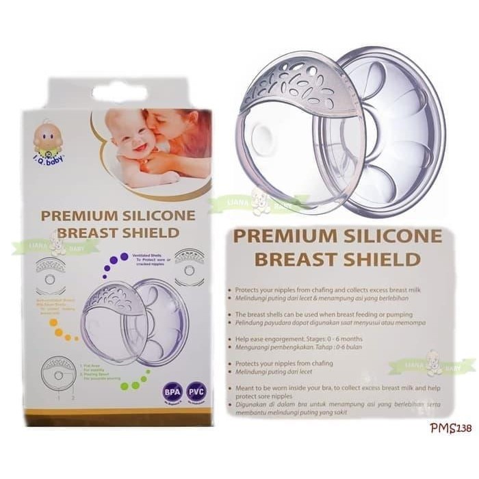Jual IQ BABY PREMIUM SILICONE BREAST SHIELD BPA FREE | Shopee Indonesia