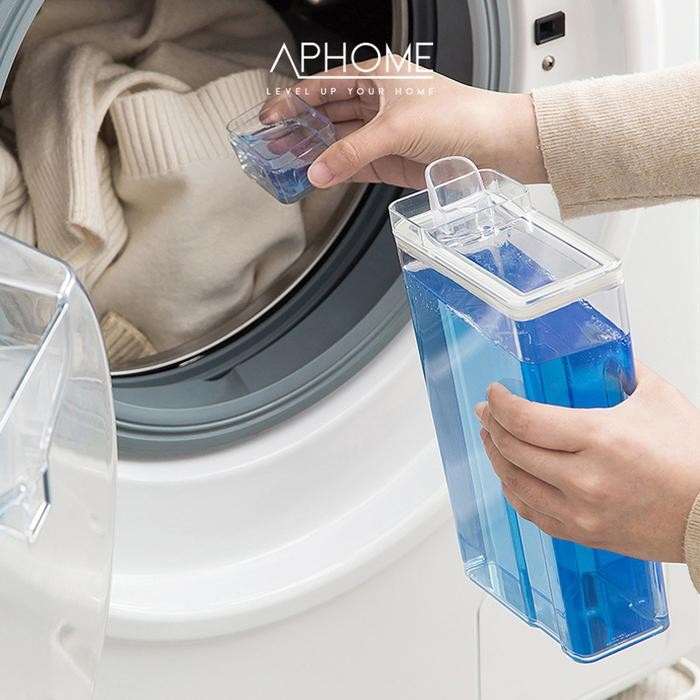 Jual APHOME Laundry Detergent Bottle / Botol Laundry Deterjen Perlengkapan Botol Laundry Refill ...