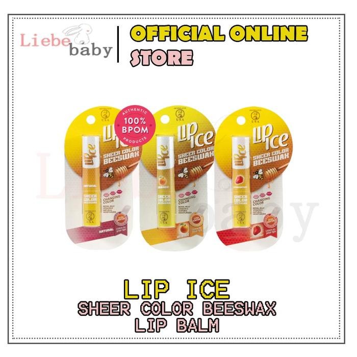 Jual Pilihan- Promo Lip Ice Lip Sheer Color Beeswax | Shopee Indonesia