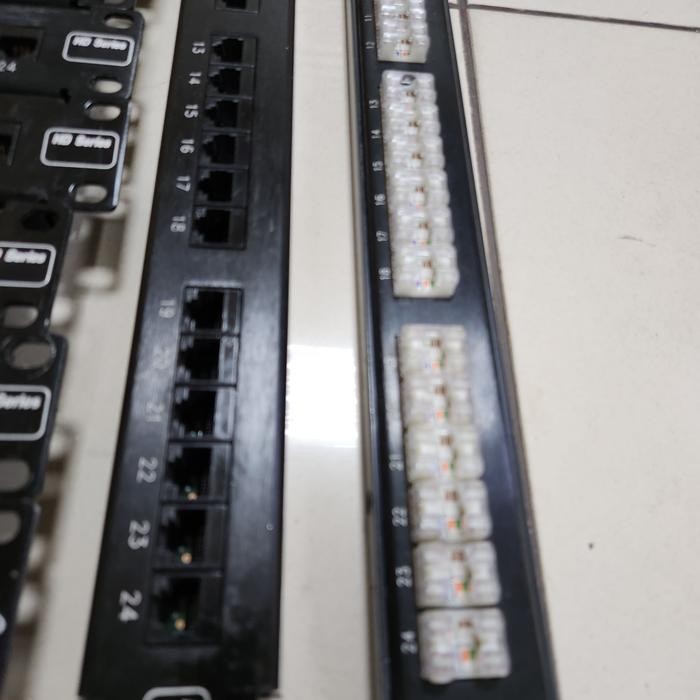 Jual Ready Siemon Patch Panel Cat6 24 Port Second | Shopee Indonesia