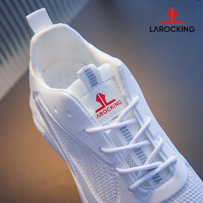 Jual Pilihan- Sepatu Sneakers Running Larocking Vetro Putih Polos ...