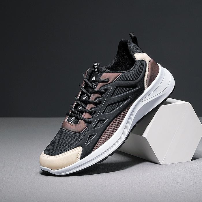 Jual Pilihan- Larocking - Lexa Hitam Coklat Sepatu Running Gym Shoes ...