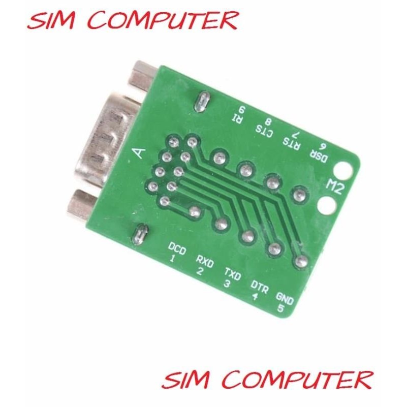 Jual RS232 D-SUB DB9 RS232 to DB9 Female Adapter To Terminal RS232 to ...