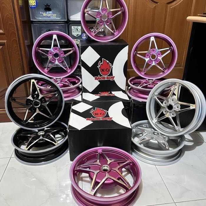 Jual Velg Race Boy Bintang Five Stars Vespa Sprint Primavera GTS LX S ...