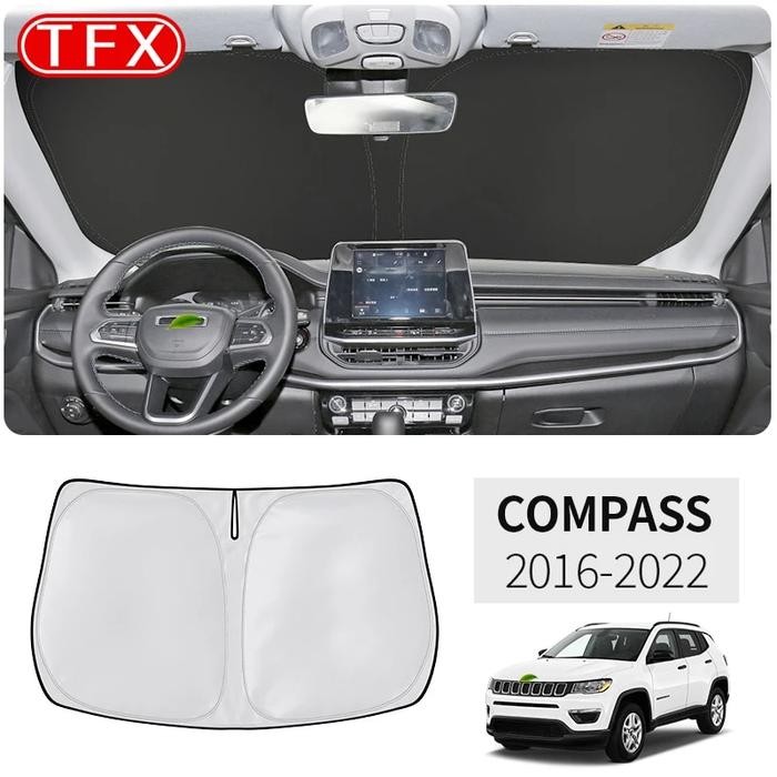 Jual For Jeep Compass 2016-2022 Car Styling Nano-Insulat Windshield ...