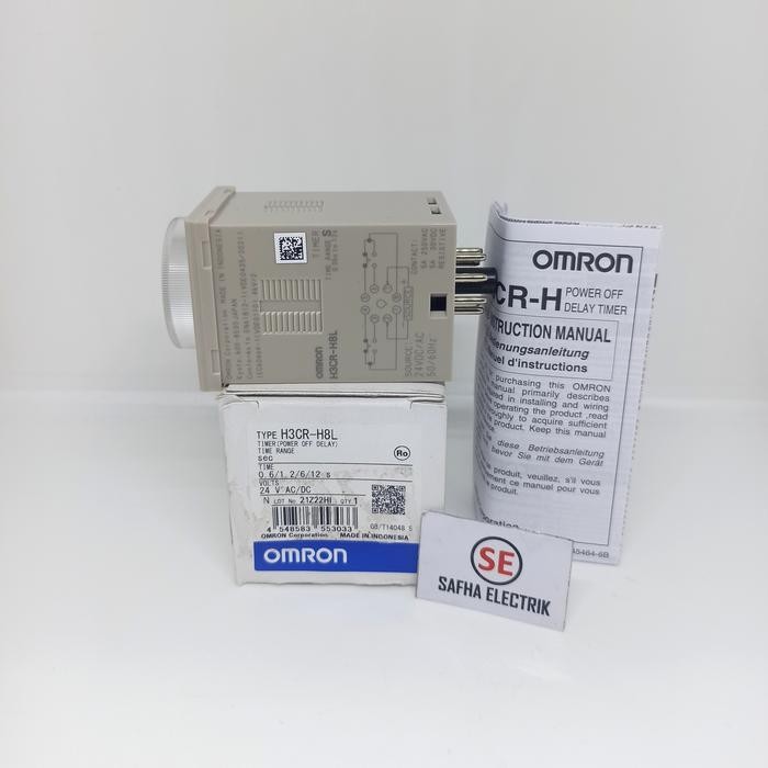 Jual timer omron H3CR-H8L timer (power off delay) | Shopee Indonesia