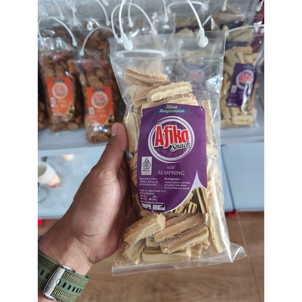 Jual AFIKA Kue Sempring 200g – Kue Kering Jadul, Camilan Tradisional ...