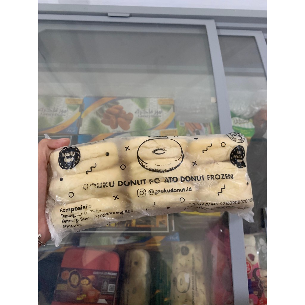 Jual GOUKU DONUT POTATO DONUT FROZEN 150G | Shopee Indonesia