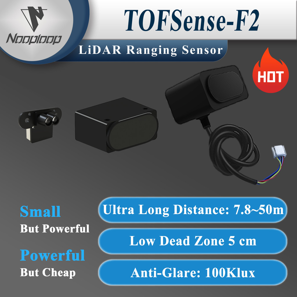 Jual Tofsense-F2 Lidar Ranging Sensor Range Finder Laser Radar Module ...