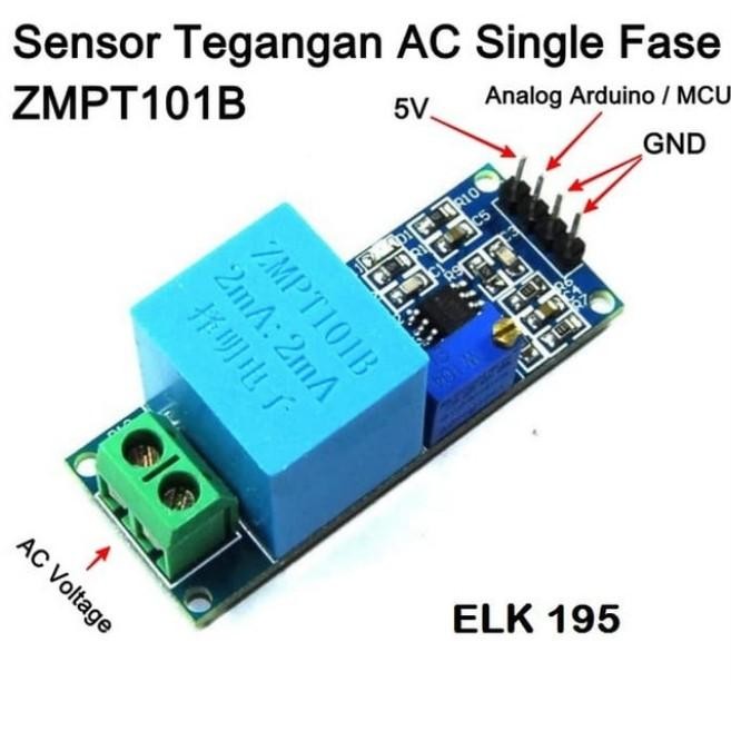 Jual (Allthebest) ZMPT101B Sensor Tegangan AC Listrik PLN 220V 250V ...