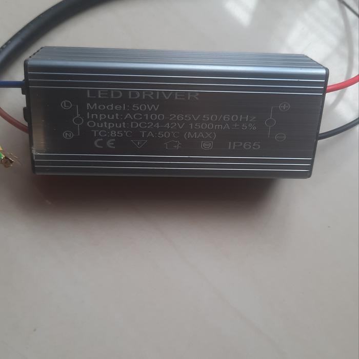 Jual New Led Driver 50 watt AC 1500mA 50 watt | Shopee Indonesia