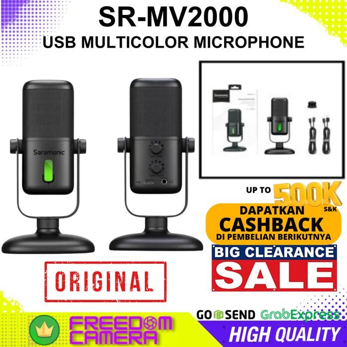 Jual HARGA DISKON SR-MV2000 Condenser Microphone USB Studio Dan USB-C | Shopee Indonesia