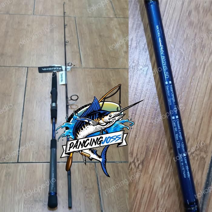 Jual Joran Daiwa Phantom Versatile 602HS 180CM 20-40LBS | Shopee Indonesia