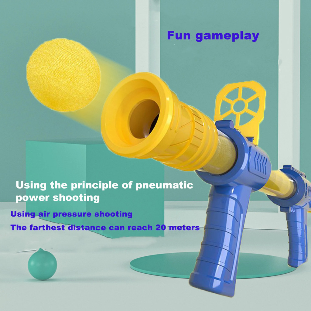 Jual Air-powered Hungry Shooting Duck Toys Soft Bullet Ball Shoot ...