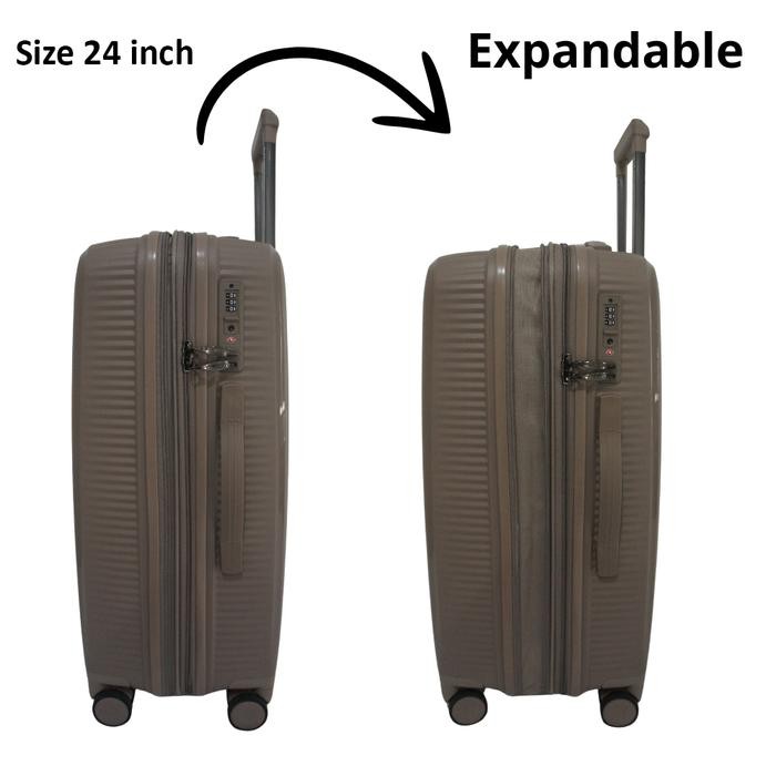 Jual NAVY CLUB NACIO KOPER HARDCASE - FIBER PP 4 RODA PUTAR TSA LOCK ...