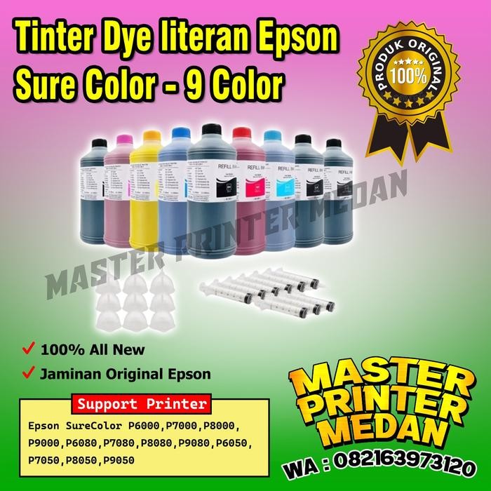 Jual @#@#@#] Tinter Dye literan Epson Sure Color P6000/P7000/P8000 ...