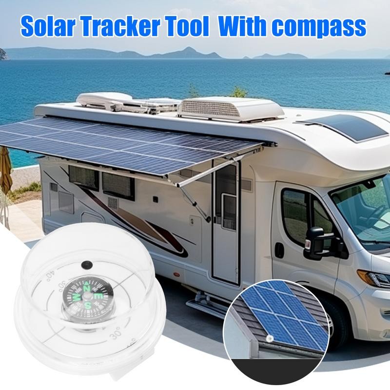 Jual Solar Panel Tracker Clear Outdoor Solar Angle Meter Waterproof ...