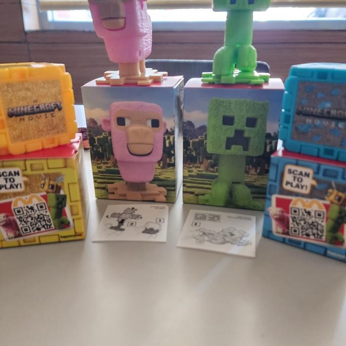 Jual Happy Meal MCD McDonald Minecraft - Creeper | Shopee Indonesia
