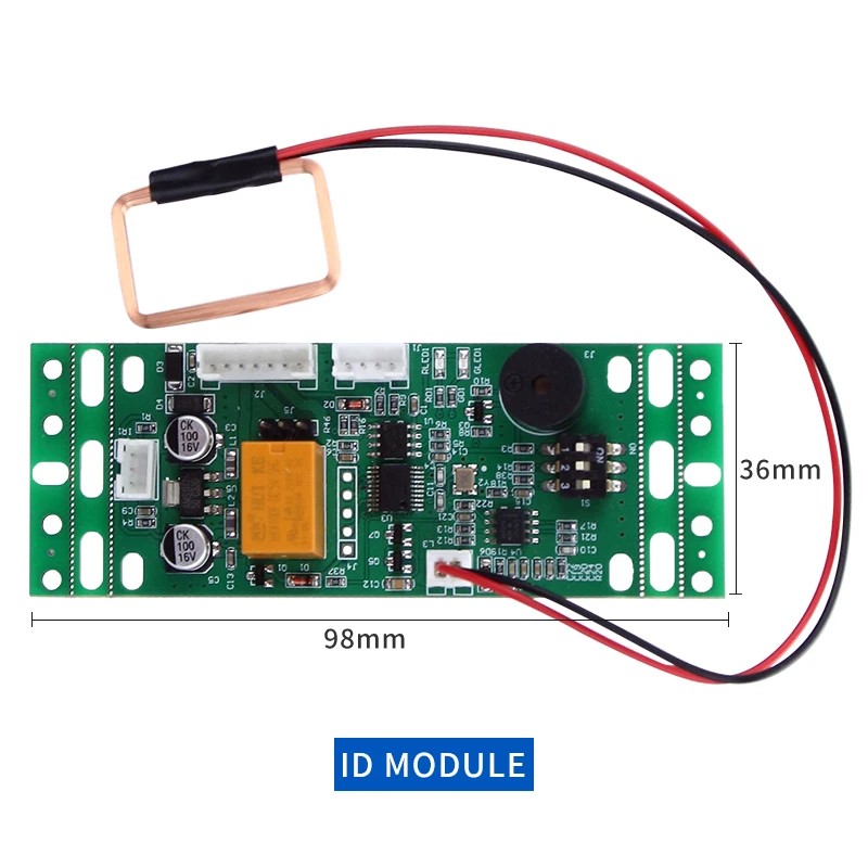Jual EM Building Intercom Card Swiping Module 2000 User 12V Access ...