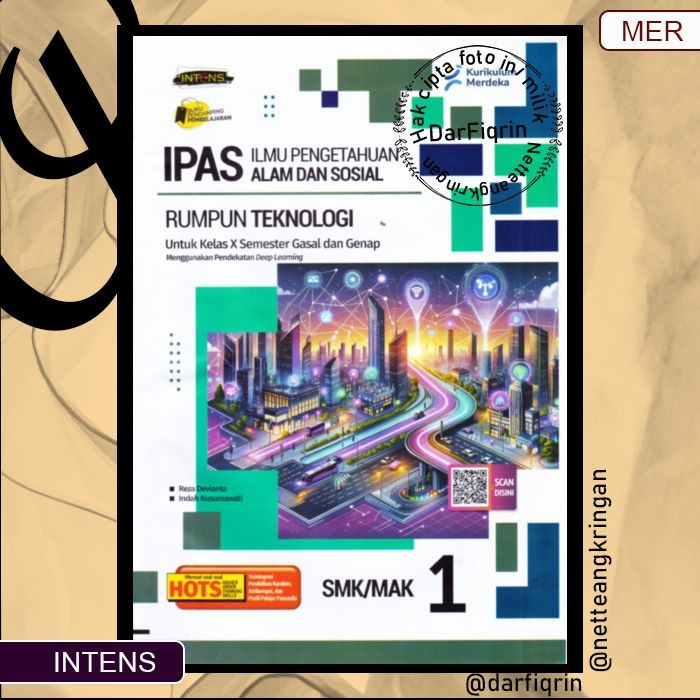Jual LKS IPAS/IPA/IPS Rumpun Teknologi Kelas 10 Semester 1 dan 2 SMK ...