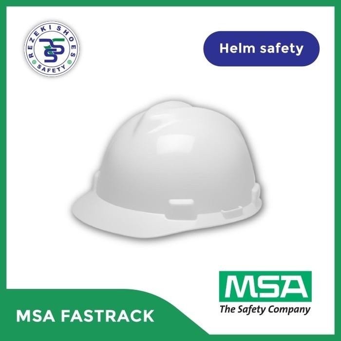Jual Helm Safety Msa Original Standar Helm Msa + Fastrack + Tali Dagu ...