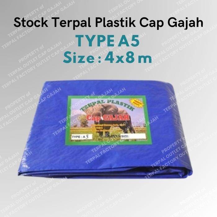 Jual TERPAL PLASTIK A5 UKURAN 4X8 Meter | Shopee Indonesia