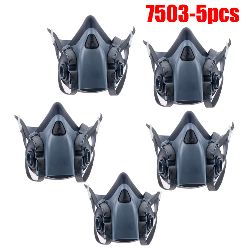 Jual Reusable Respirator Half Facepiece 7503 7502 7501 Niosh Cool Flow ...