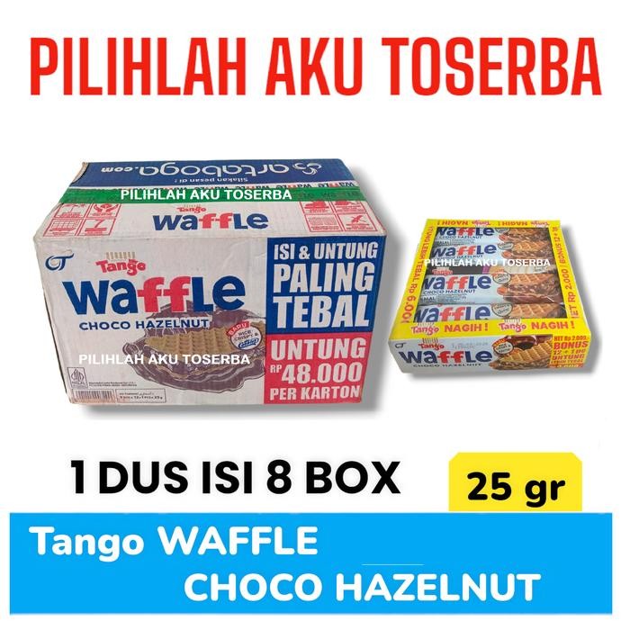 Jual Ger Tango WAFFLE Choco Hazelnut - ( HARGA PER BOX isi 12 pcs ...