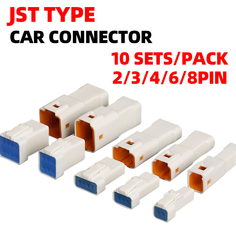 Jual IMPORT 10 sets JST JWPF type Automotive Waterproof Cable Connector ...