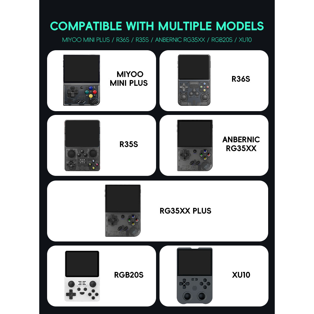 Jual Data Frog for R36S Case Retro Video Game Bags EVA Cover Case for ...