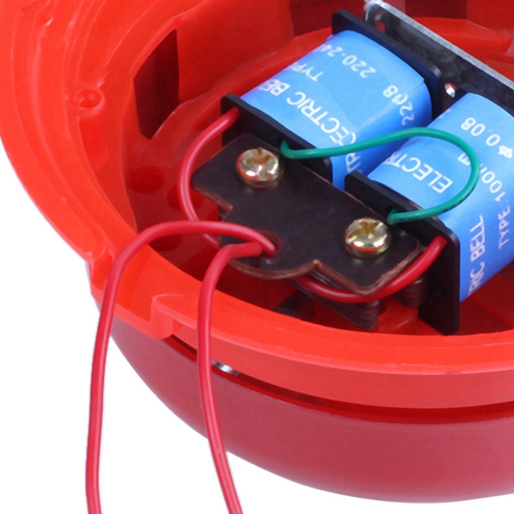 Jual CEA 2X AC 220V 100Mm 4 Inch Dia Schools Fire Alarm Round Shape ...