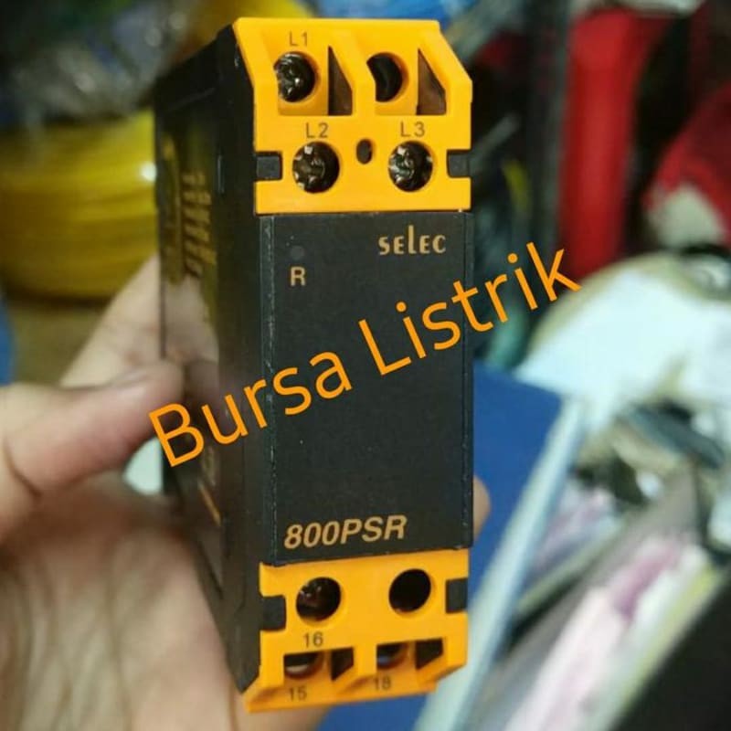 Jual Analog Phase Sequence 800PSR Relay Kontrol Phase Failure PFR Selec ...