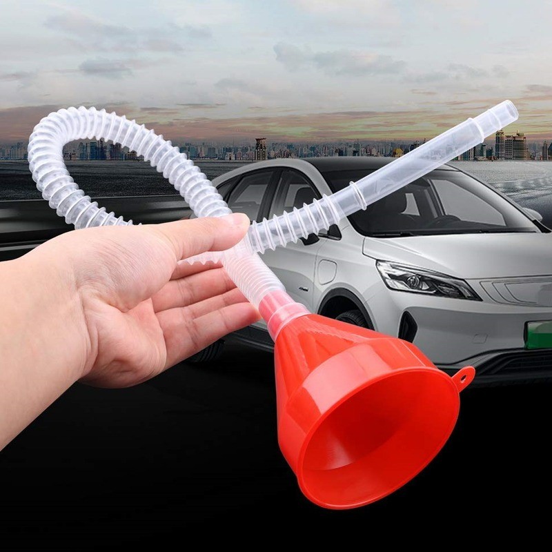 Jual [Bagusnya] FITOP Corong Oli Bensin Minyak Motor Mobil 80mm Selang ...