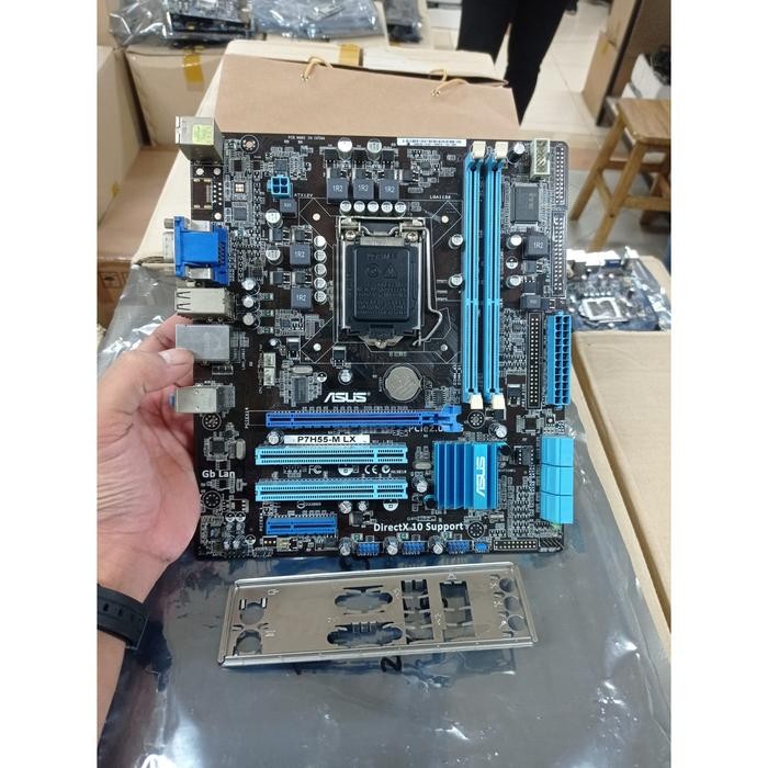 Jual Jual mainboard asus p7h55 mlx socket lga 1156 ddr3 onboard vga ...