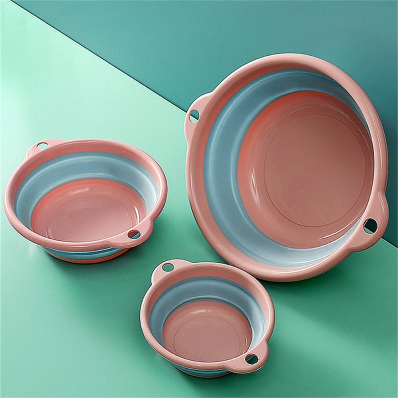 Jual Plastic Folding Basins Portable Wash Basins Folding Laundry Tub ...