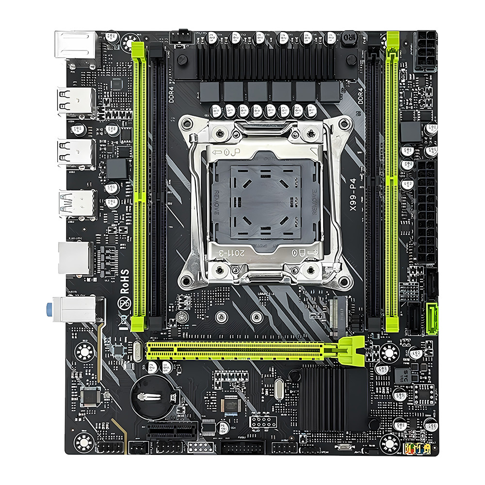 Jual SOYO X99 Motherboard Combo Set Kit With Intel LGA2011-3 Xeon E5 ...